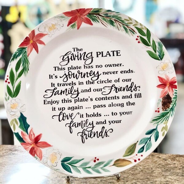 Giving Plate - Etsy