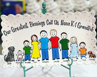 Stick Family Grandparents - Etsy