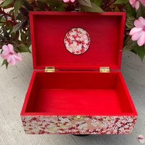 Handcrafted Japanese Theme Decoupage Wooden Box Keepsake Box - Etsy