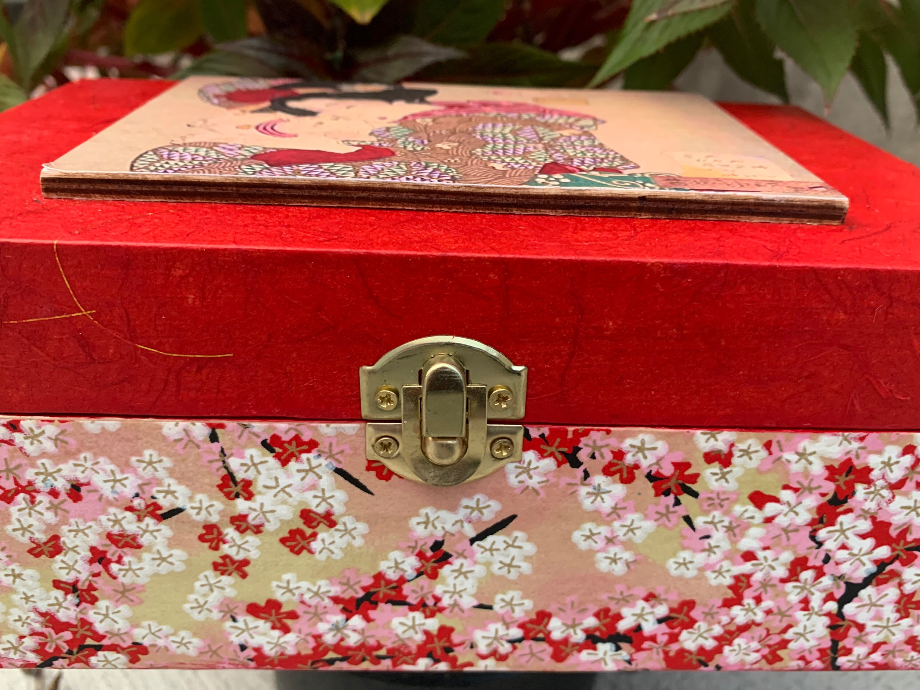 Handcrafted Japanese Theme Decoupage Wooden Box Keepsake Box - Etsy