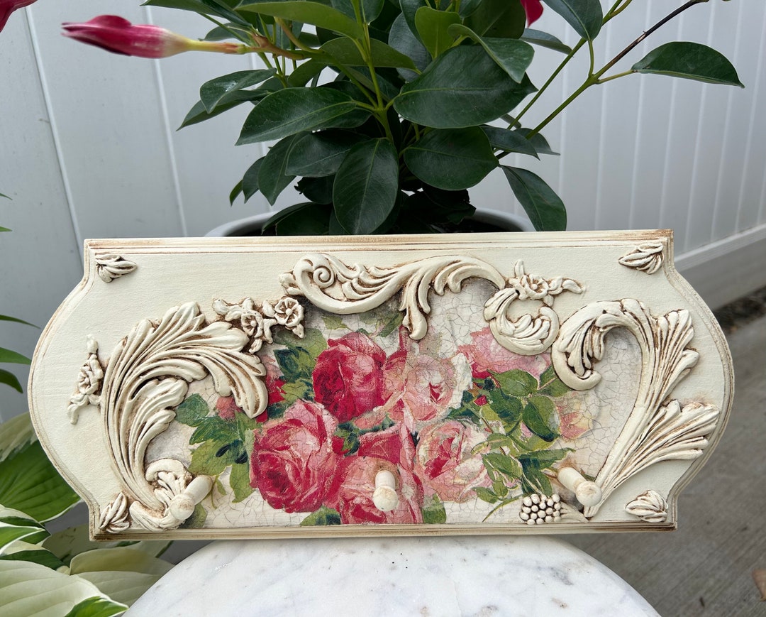 Handcrafted Wall Hanger, Rustic Wooden Decor, Country Home Decor ...