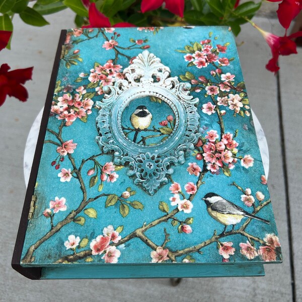 Decorated Cigar Box - Etsy