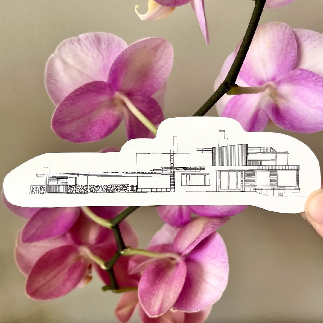 Villa Mairea Matte Sticker - Etsy