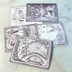 Book Cover and Map Sticker Sets - Select Series - Sarah J. Maas: ACOTAR ...