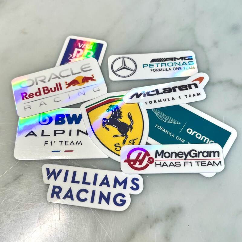 Formula 1 Logo Sticker - Etsy