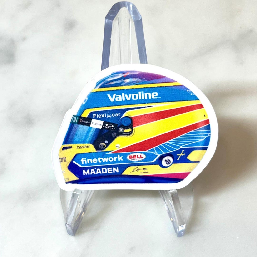 Fernando Alonso Helmet - Select Racing Season: 2025 or 2024 ...