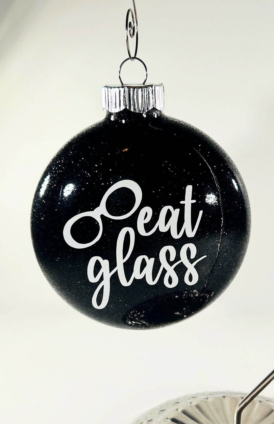 Schitts Creek eat Glass Ornament - Etsy