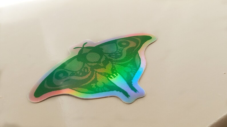 The Last of Us Sticker Holographic Vinyl Moth Sticker TLOU - Etsy