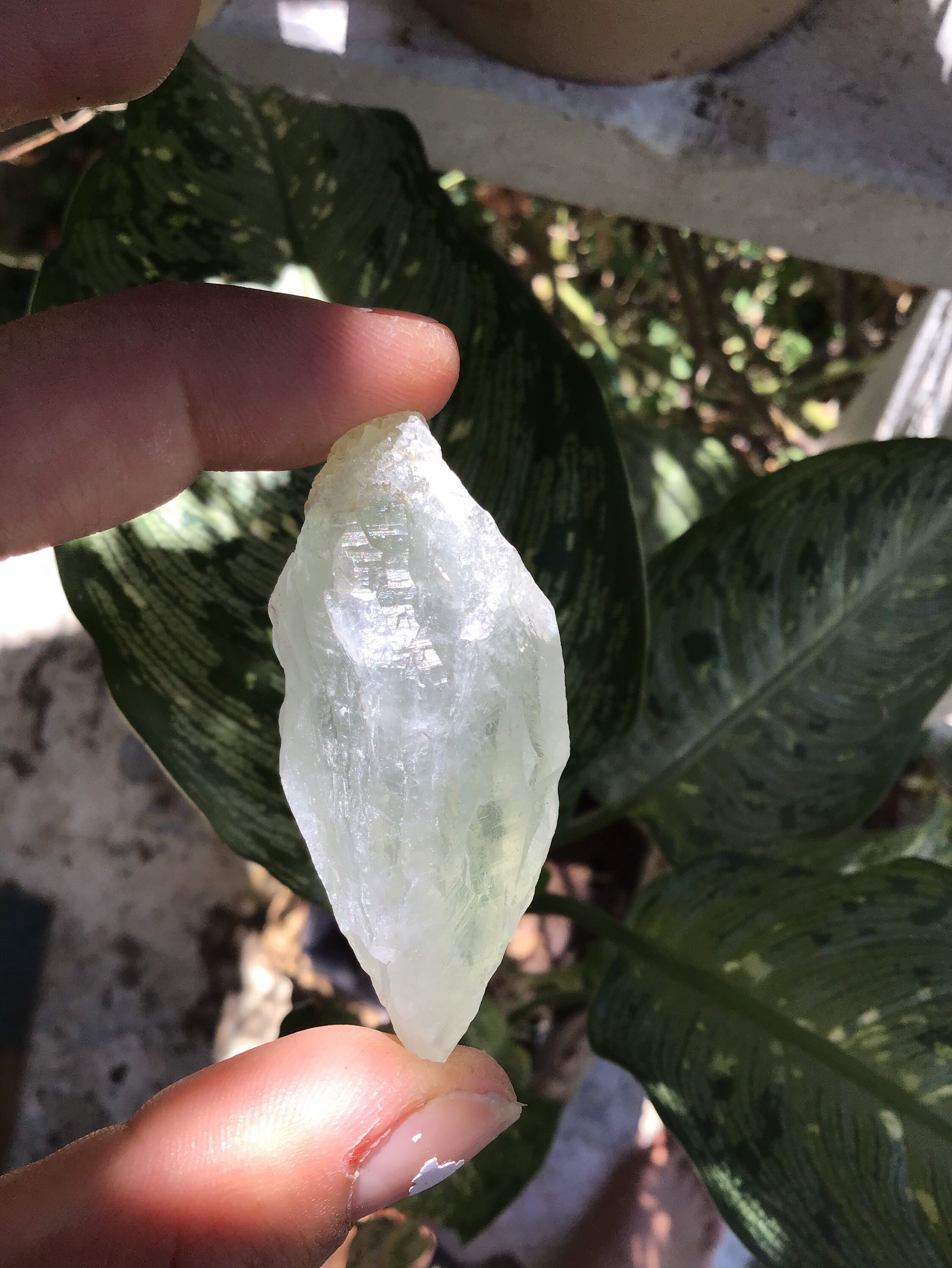 Green Amethyst-one Piece of Natural Rough Green Crystal Quartz ...
