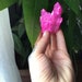 Hot Pink Angel Aura Quartz Crystal Cluster- Pure Love - Etsy