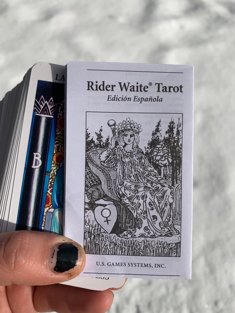 The Spanish Rider-waite Tarot Deck-vendoru.s. GAMES SYSTEMS | Etsy