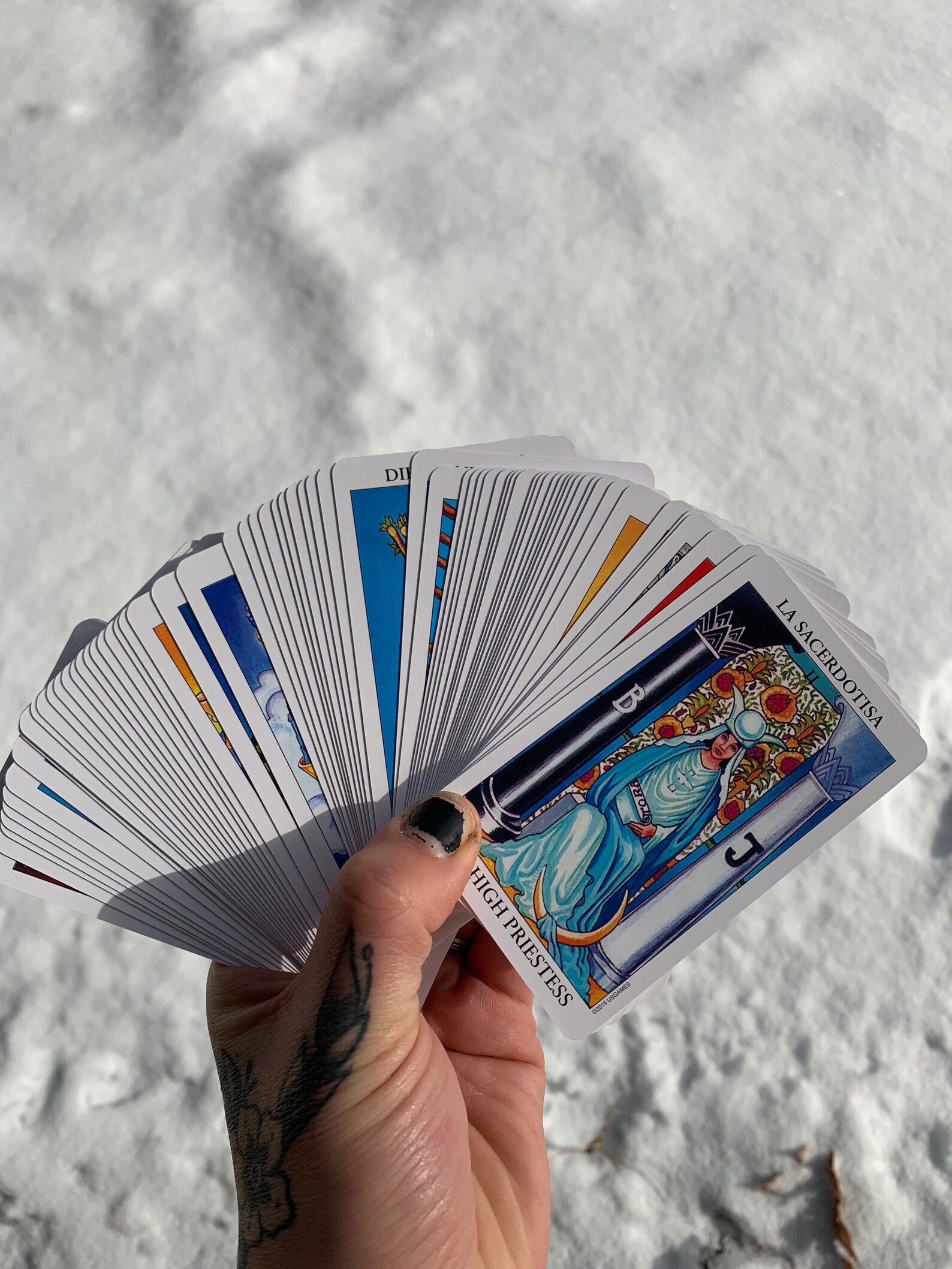 The Spanish Rider-waite Tarot Deck-vendoru.s. GAMES SYSTEMS | Etsy