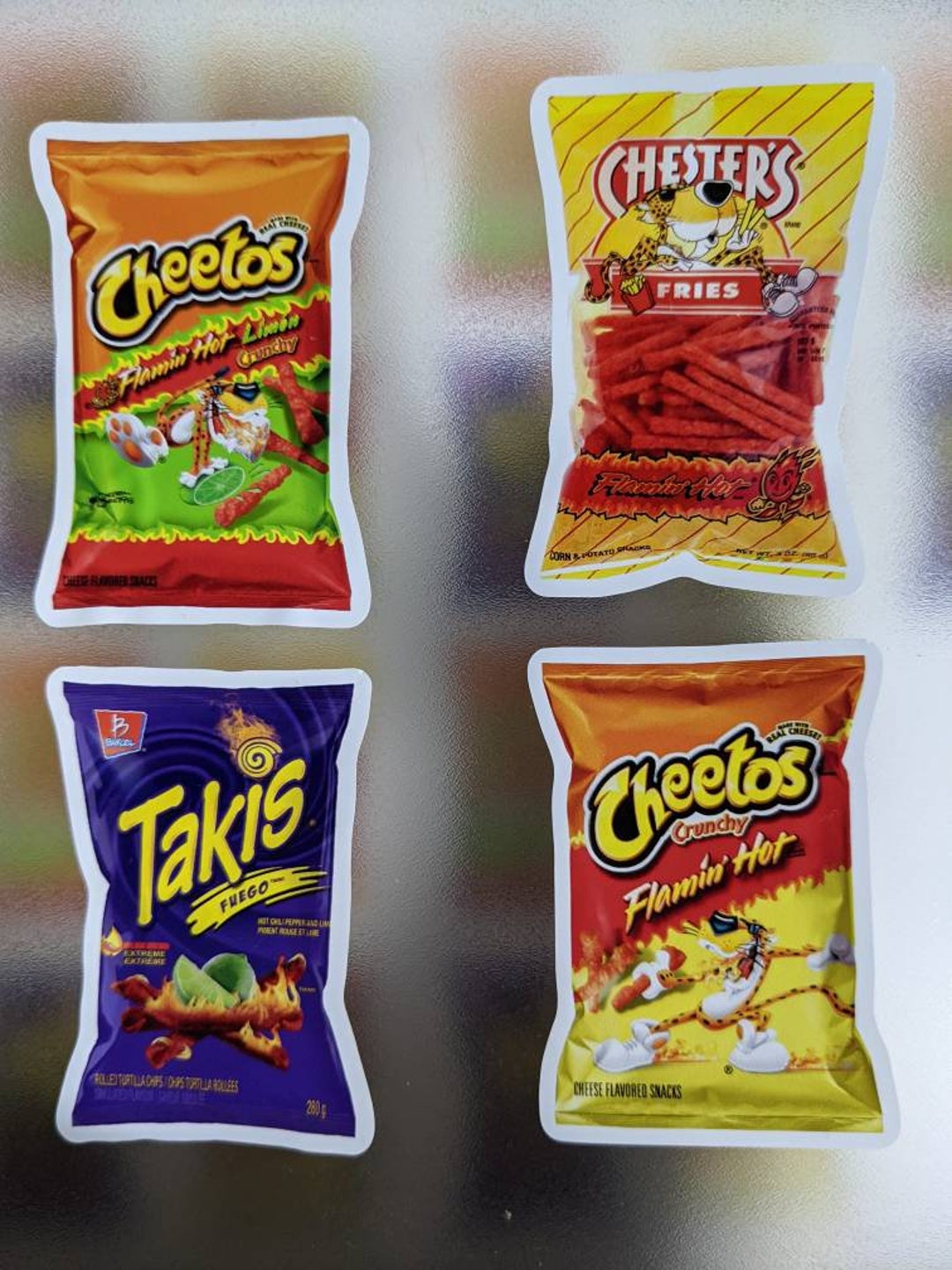 Spicy Snacks Sticker Pack - Etsy