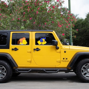 Bart and Friends Cruising - Sticker - Perforated - Decal - Funny - Etsy