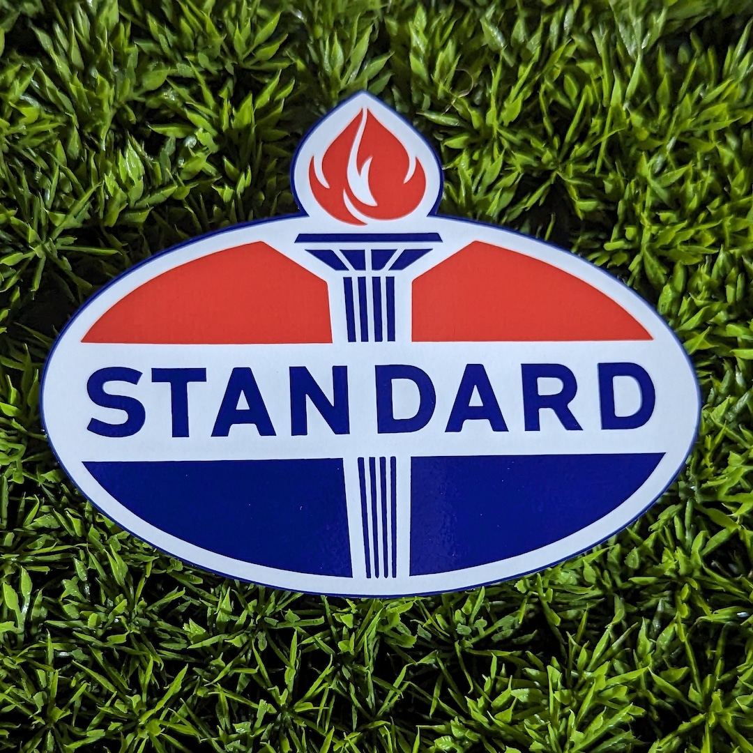 Standard Fuel - Classic Car Stickers - Hot Rod - Vintage - Replica - Etsy