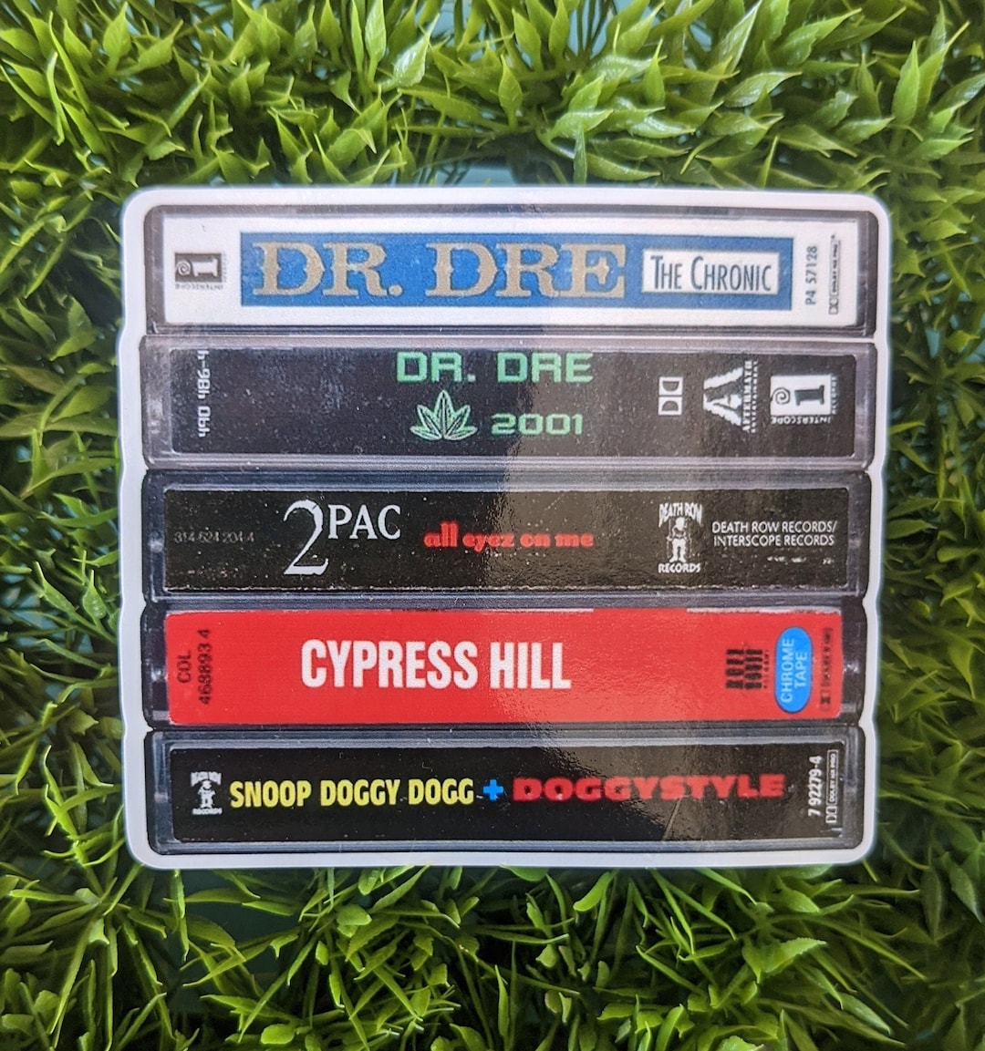 Westcoast Classic Tapes - Hip Hop - Rap - Tapes - Sticker - 3x3 - Etsy