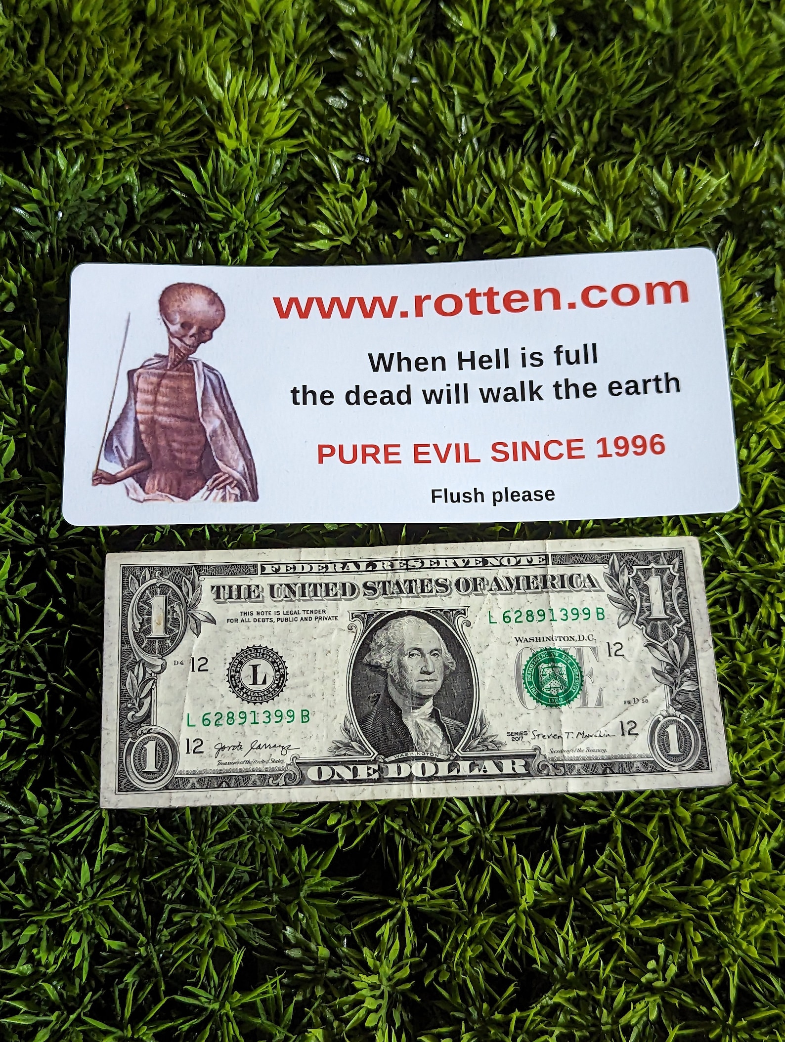 Rotten Dot Com - Gore - Classic - 90s Kid - Bumper Sticker - Sticker ...