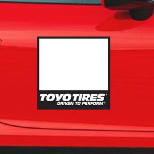 Race Car - Number Plate - Drift - Track Day - Decal - Permanent - 10 X ...