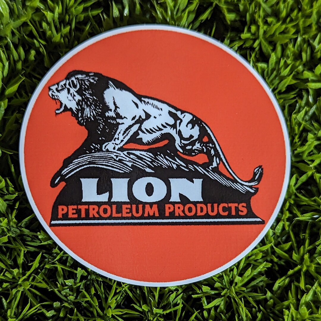 Lion Petroleum - Classic Car Stickers - Hot Rod - Vintage - Replica - Etsy