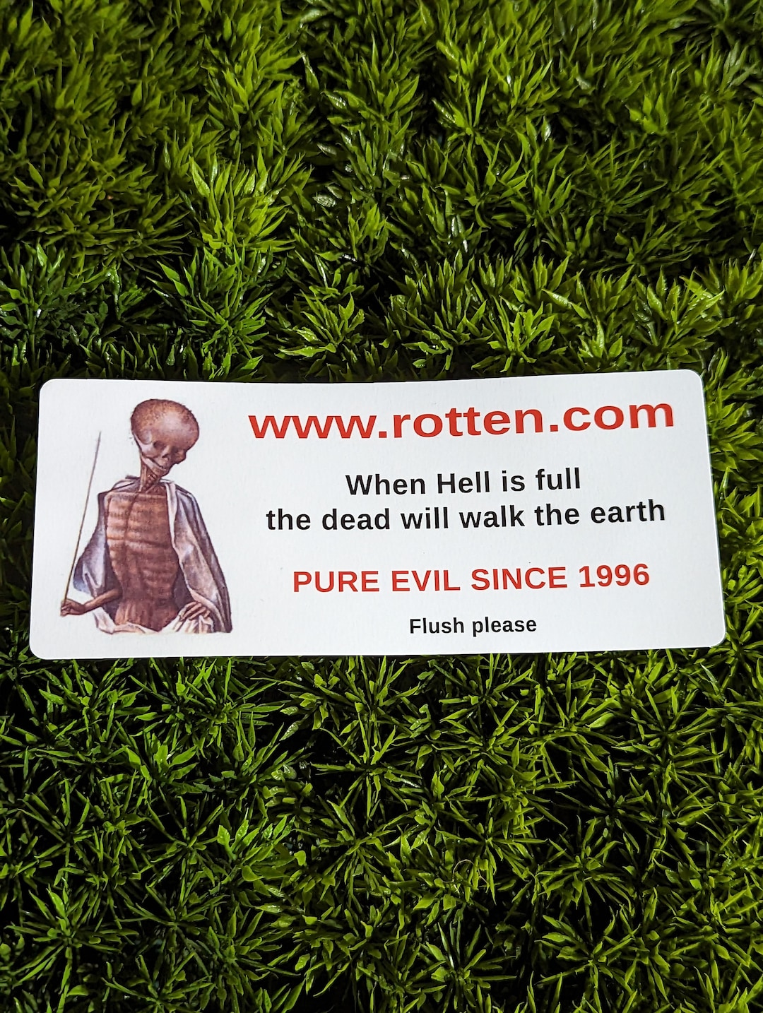 Rotten Dot Com - Gore - Classic - 90s Kid - Bumper Sticker - Sticker ...