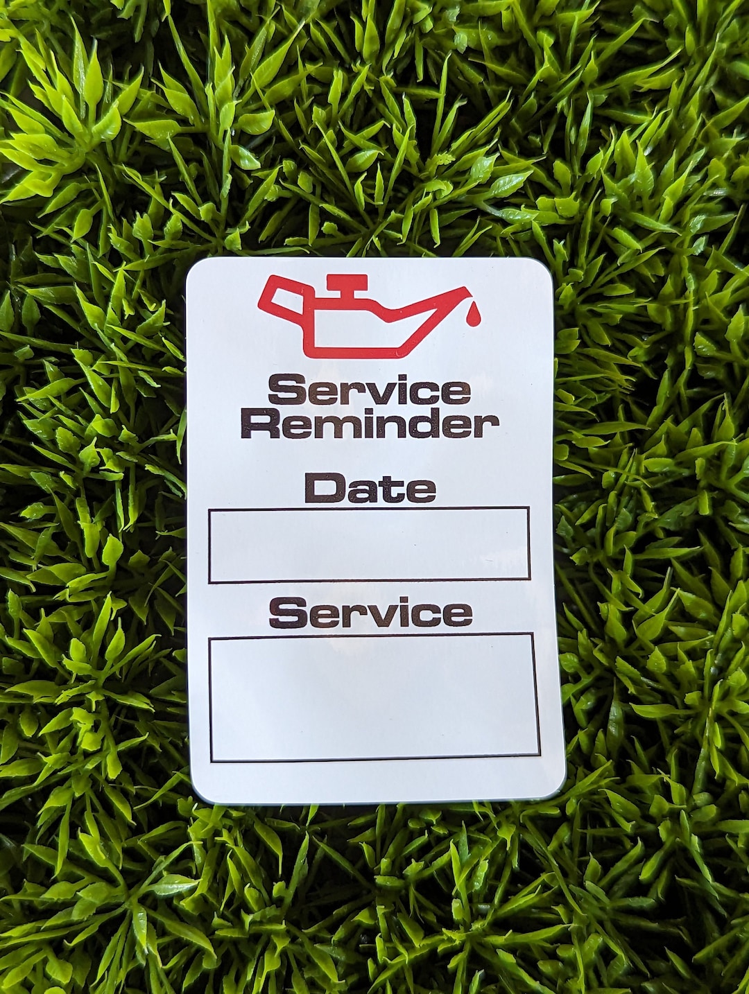 Mechanic - Oil Change - Brake Service - Auto Tech - Reminder - Sticker ...