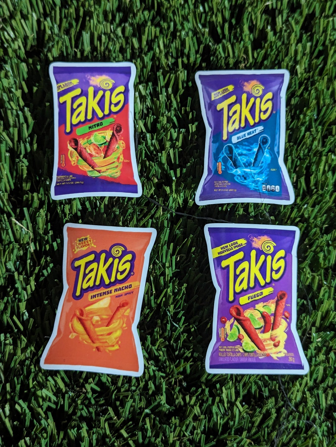 Spicy Snacks Sticker Pack Takis - Etsy
