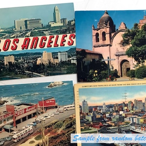25 Antique and Vintage Postcards - Random Lot From the 1920s Through ...