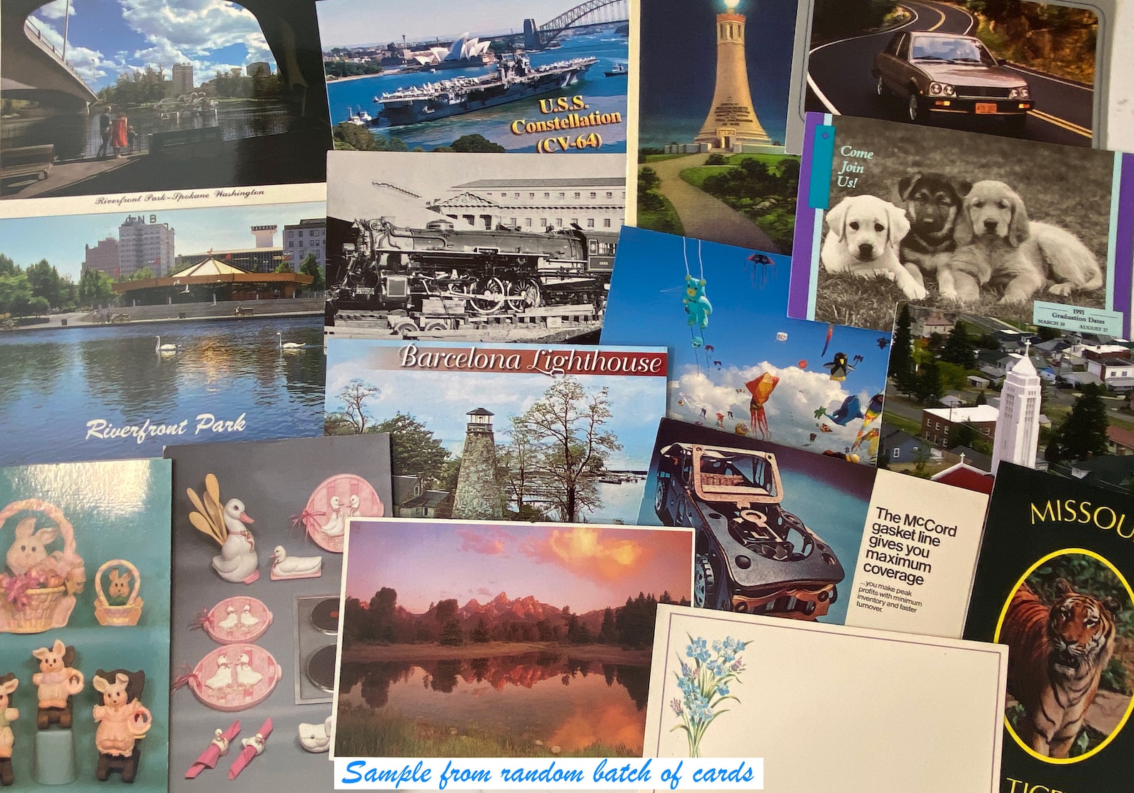 25 BLANK Postcards for Postcrossing 1980s-2000s - Etsy