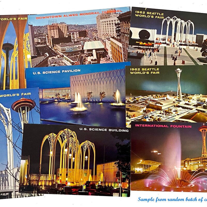 Worlds Fair Postcard - Etsy