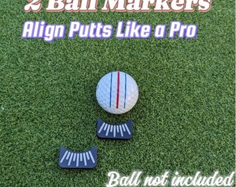 Golf Putting Alignment Tool / Golf Ball Marker - Etsy