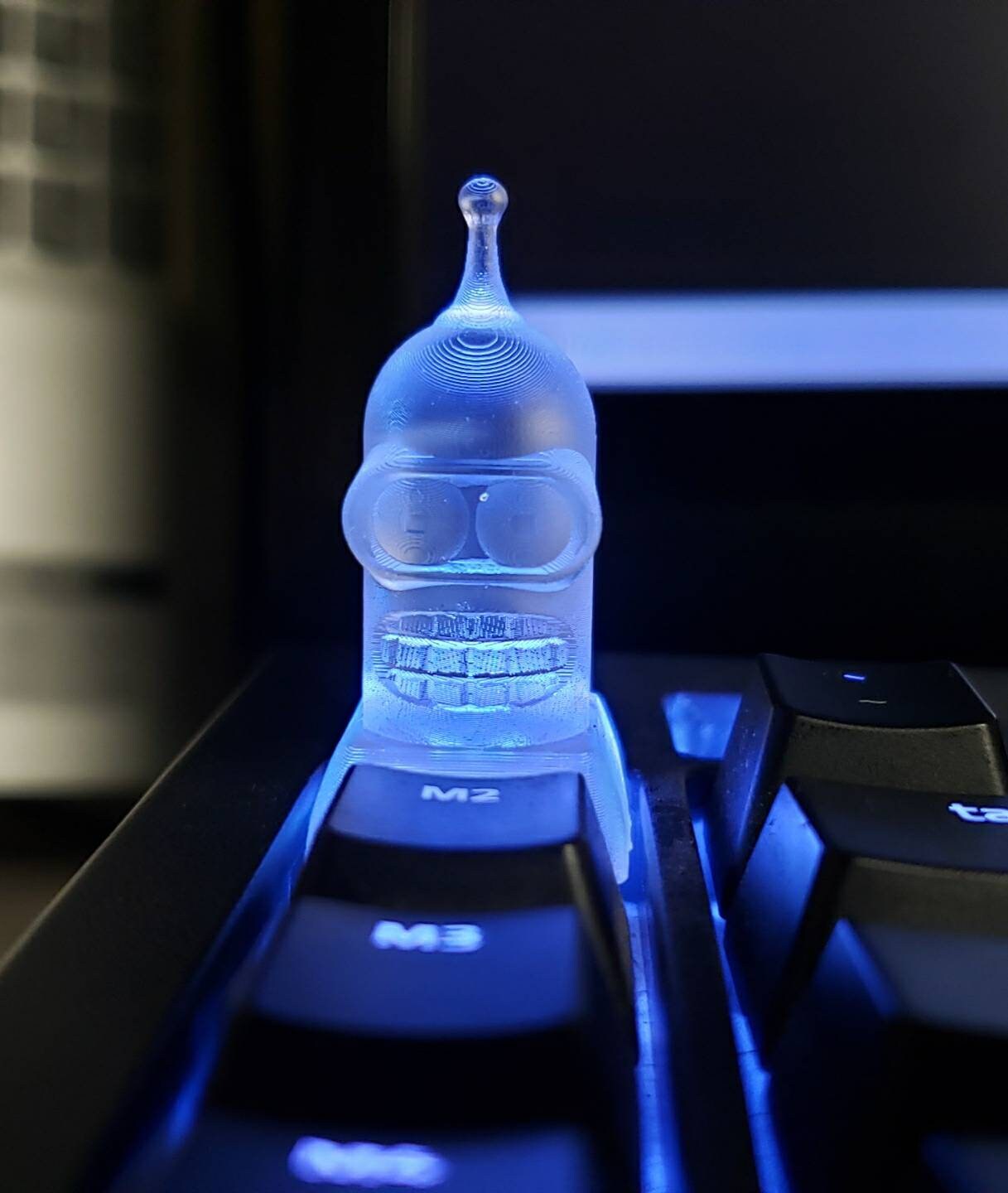 Robot Head Keycap Bender Robot MX Cherry or Similar - Etsy