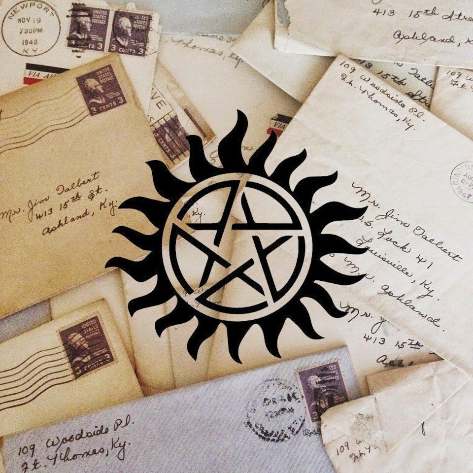 A Letter From Your Supernatural Comfort Character - Etsy