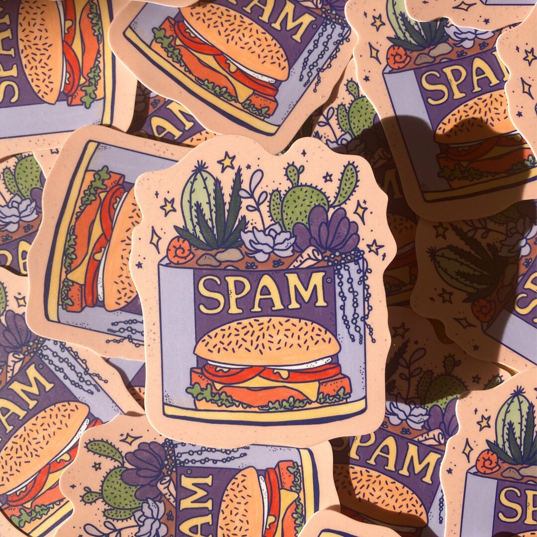 SPAM, Succulent, Terrarium, Dye Cut, Vinyl, Waterproof, UV Proof ...