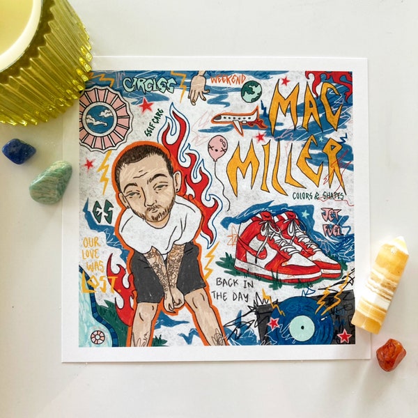 Mac Miller Art - Etsy