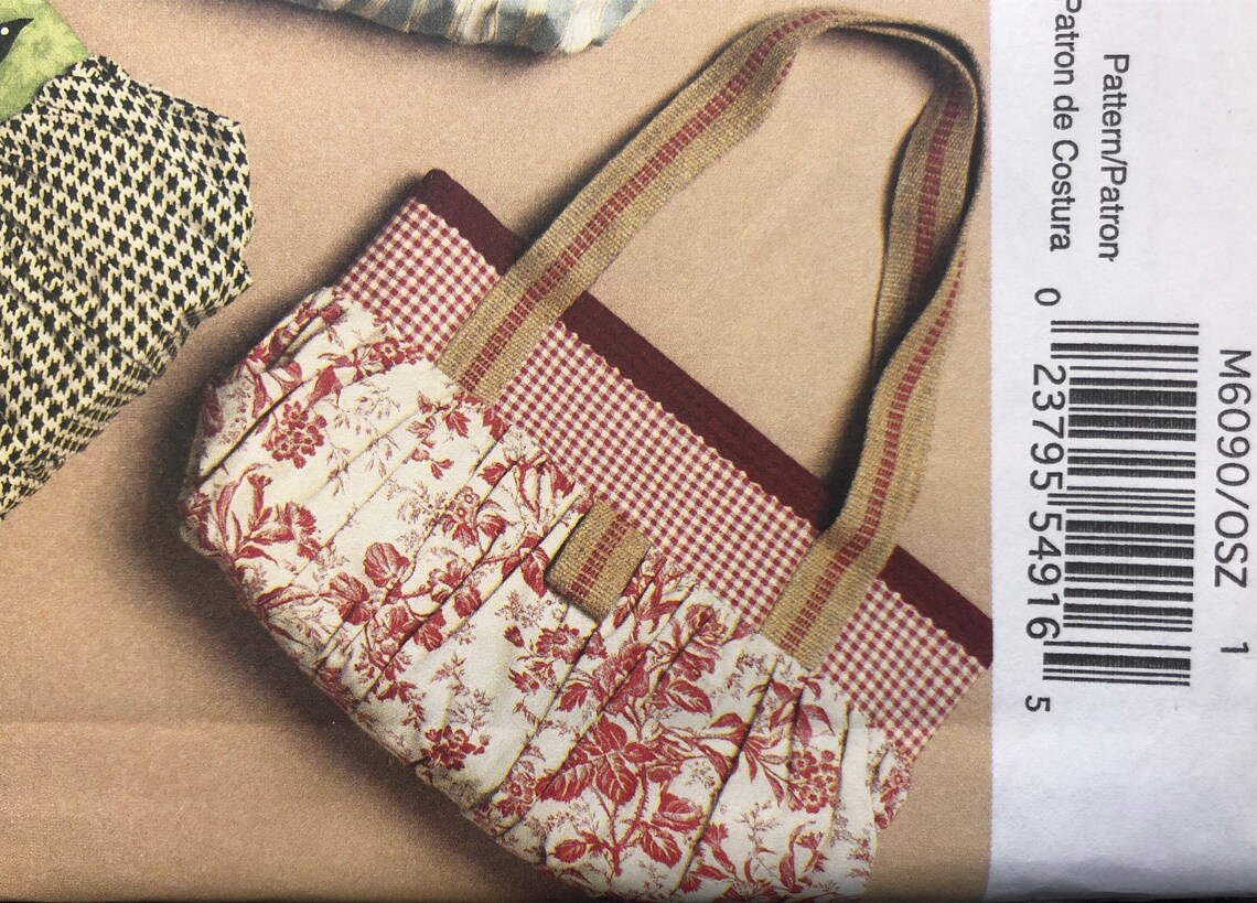 Bag/purse Sewing Pattern Mccall's Fashion Accessories - Etsy