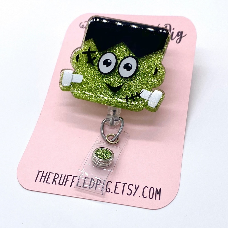 Frankenstein Reel Badge - Etsy