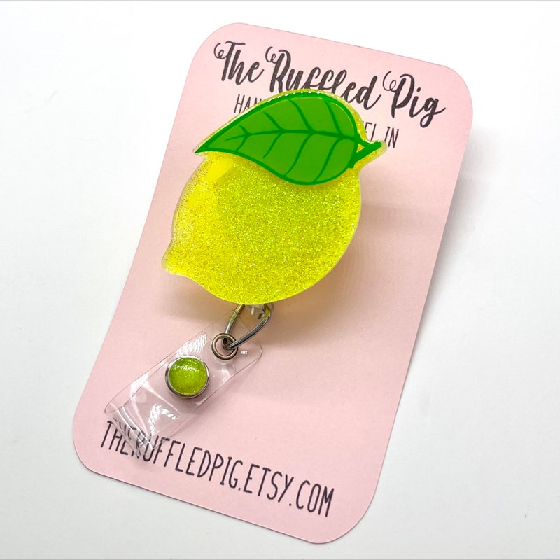 Cute Badge Holder - Etsy