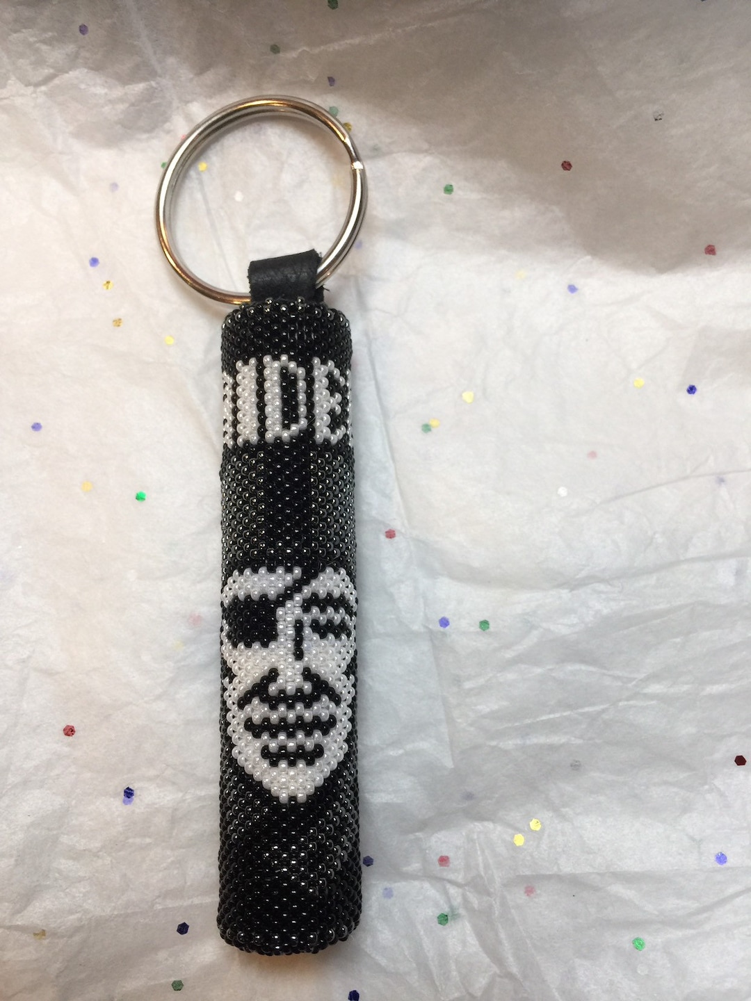 Hand Beaded Specialty Designer Raiders Keychain, NFL Raiders Keychain ...