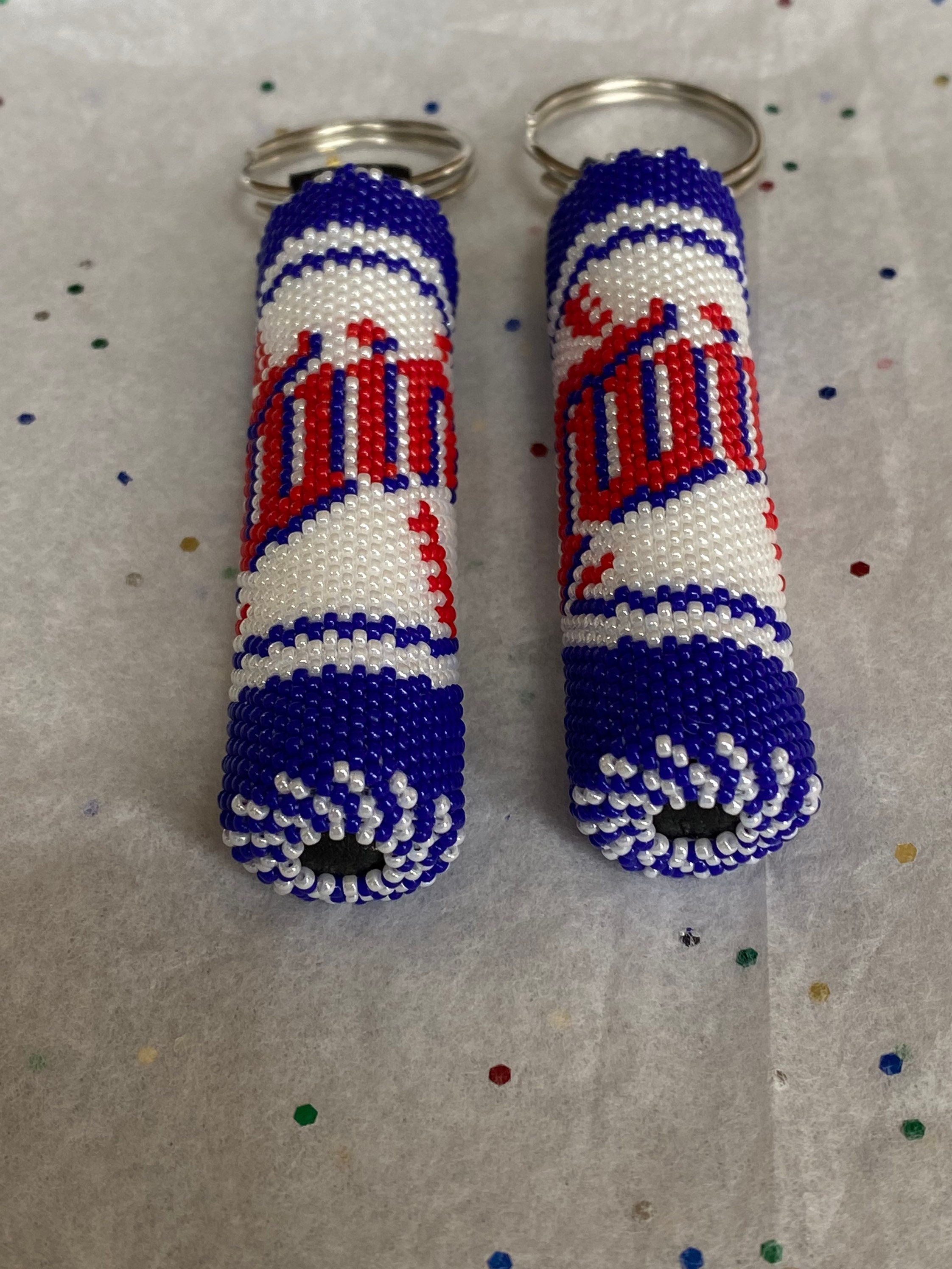 Specialty Designer Hand Beaded Twins MLB Keychain. Minnesota Twins ...