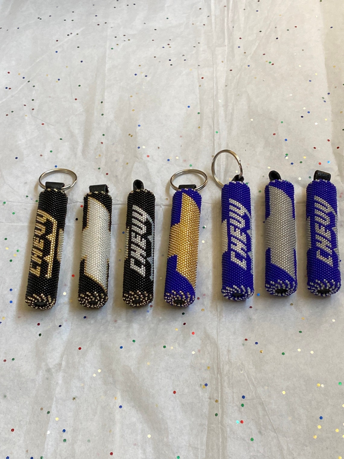 Specialty Designer Hand Beaded Chevy Keychain Handmade Chevy - Etsy