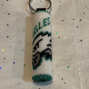 Specialty Designer Hand Beaded NFL Philadelphia Eagles Keychain ...