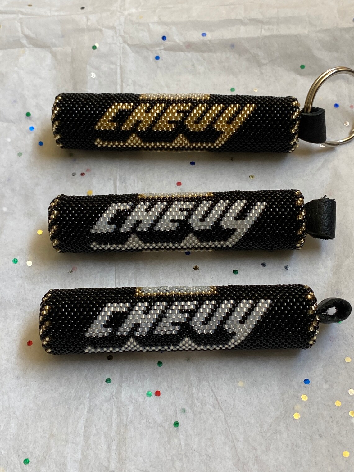 Specialty Designer Hand Beaded Chevy Keychain Handmade Chevy - Etsy
