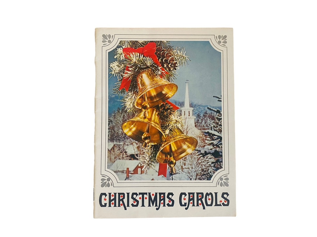 Vintage Christmas Carols Booklet Deck the Halls, O Holy Night Sheet ...