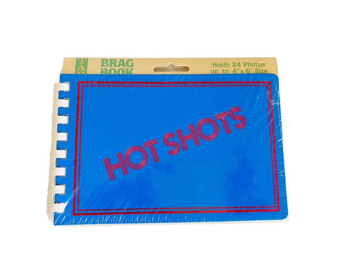Retro 80s Brag Book Photo Book HOT SHOTS New Old Stock TV - Etsy