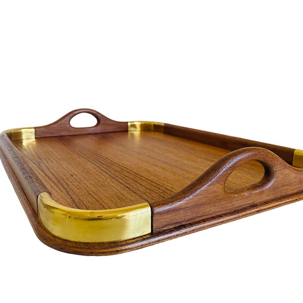 Large Teak Tray - Etsy