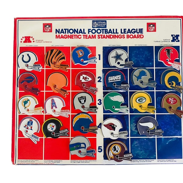Nfl Helmet Magnets - Etsy