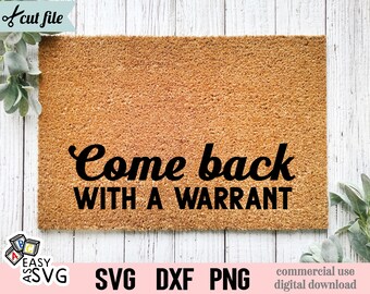 Welcome Warrant Sign - Etsy
