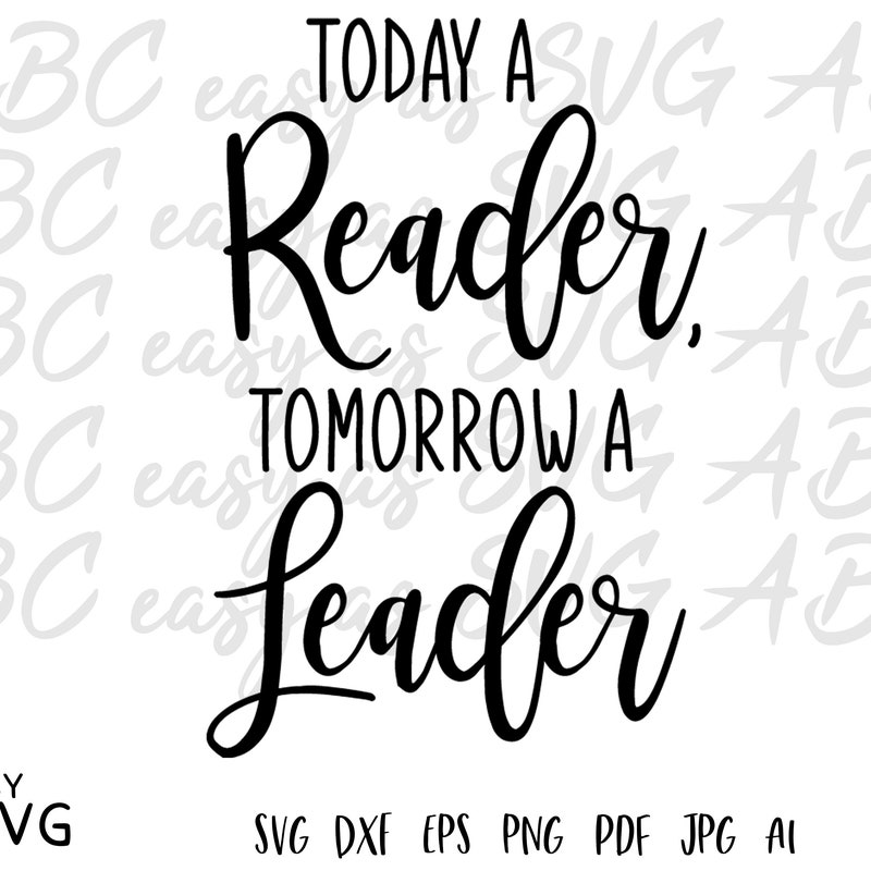 Tomorrow a Leader - Etsy