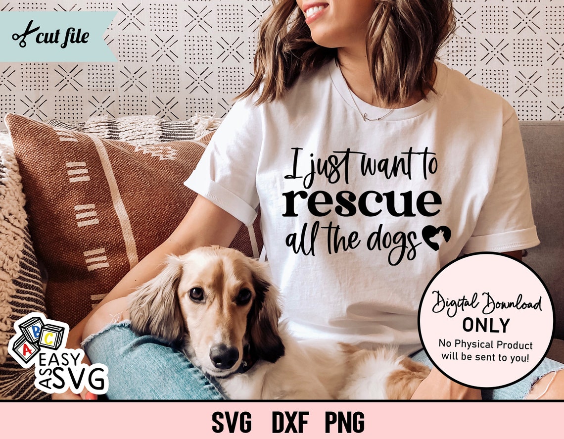Dog Rescue SVG Animal Rescue Svg Dog Svg Dog Lover Svg | Etsy Canada