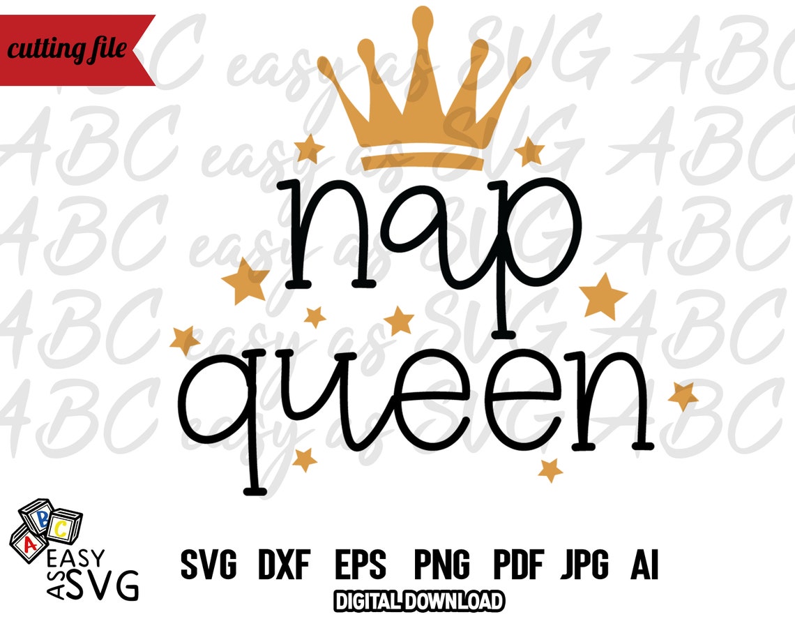 Nap Queen SVG Baby Girl SVG Funny Baby Tshirt SVG Newborn | Etsy